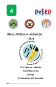 GRADE 4 SLM SPJ WEEK 2 - SPECIAL PROGRAM IN JOURNALISM (SPJ) First ...