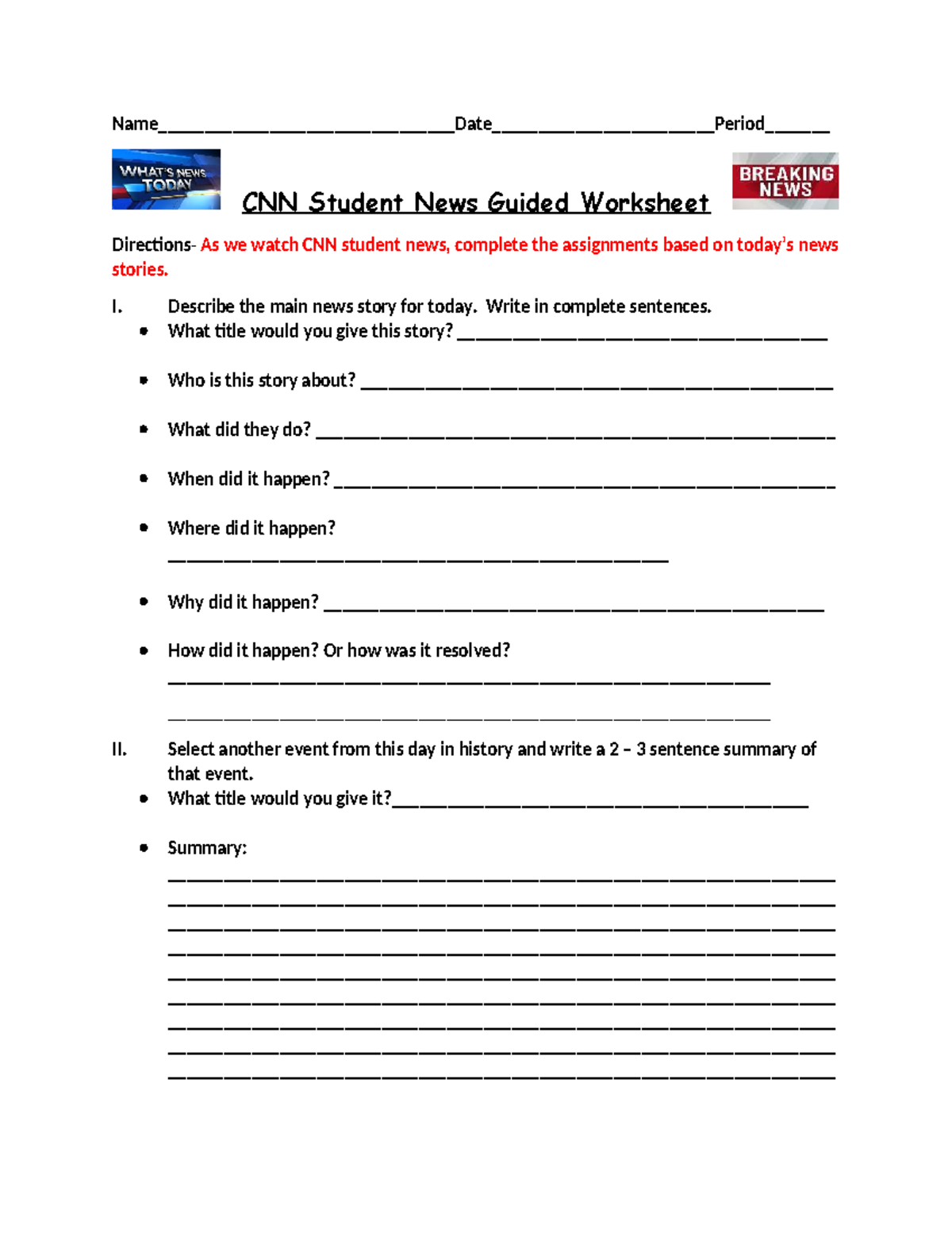 Ava Mack - CNN News form Revised 2021 - - Studocu