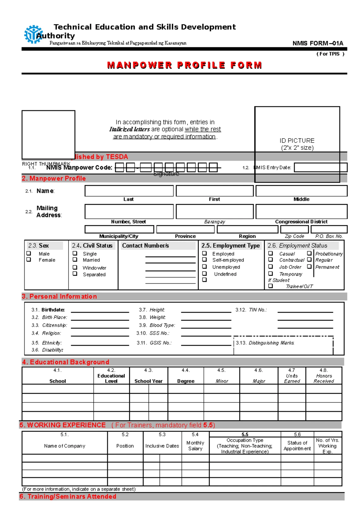 Authorization Form for Social Pensioners (DSWD-GF-010A) - Studocu