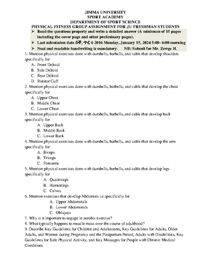 Ambo university physics mid exam - Physics - Studocu