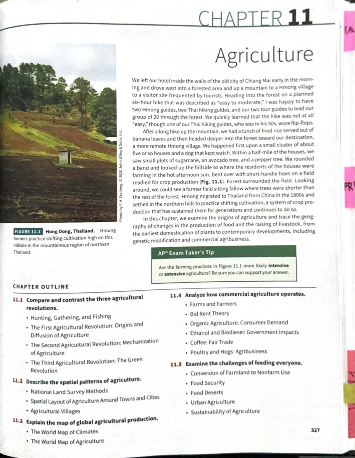 CHAPTER 11 Agriculture: Exploring Agricultural Revolutions and ...