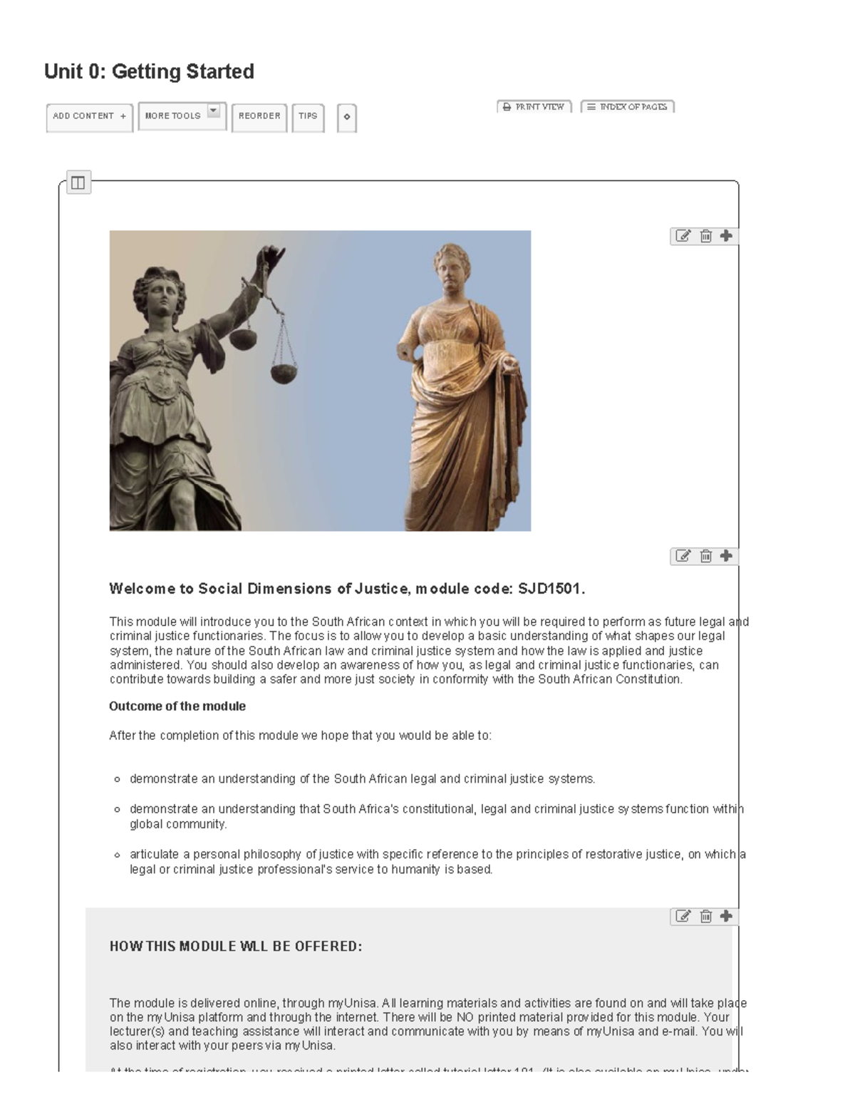 SJD1501 S1 2020 Complete Module Syllabus Overview - Studocu