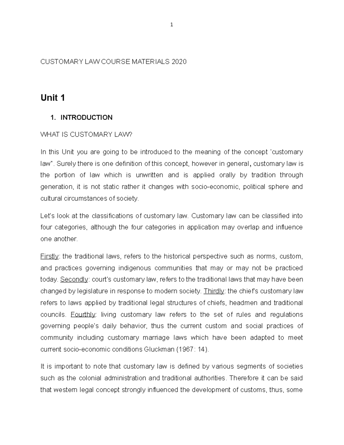 Customary Law 2 New Guide F Nxgiishililwa - CUSTOMARY LAW COURSE ...