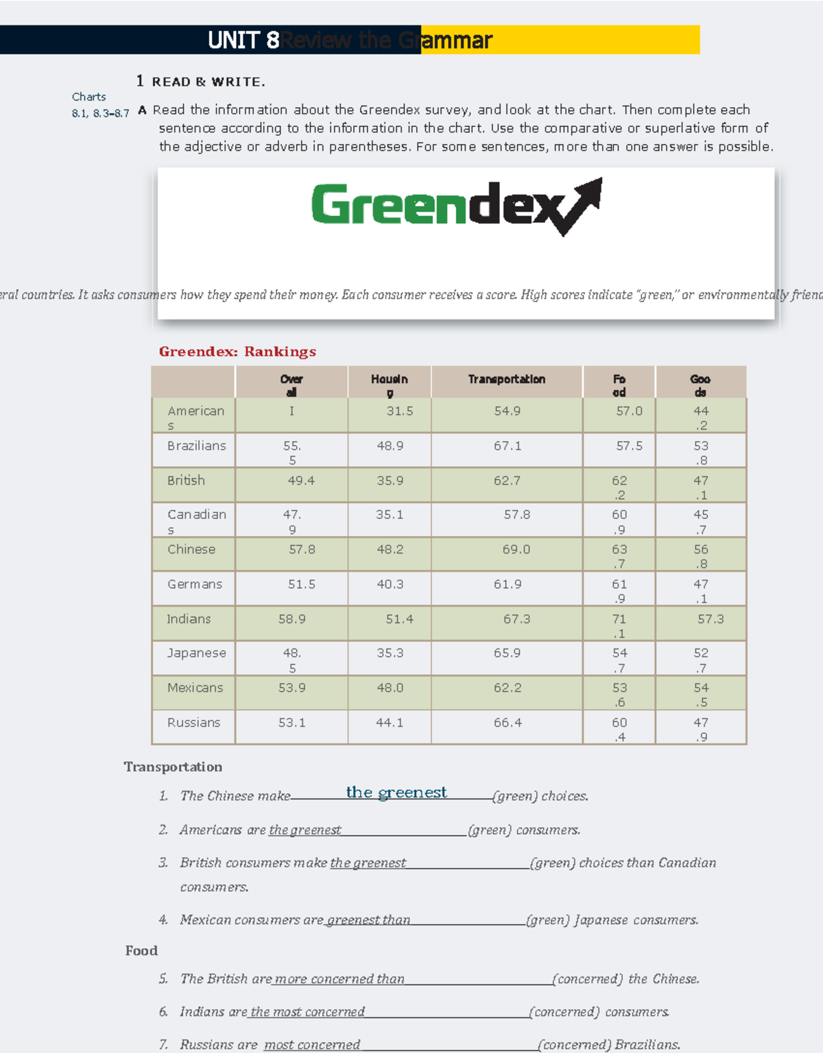 Superlatives BRYAN YAEL RAMIREZ GONZALEZ - eral countries. It asks ...
