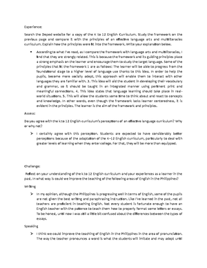 Mathematical Investigation Task, Problem and Activity - MATHEMATICAL ...