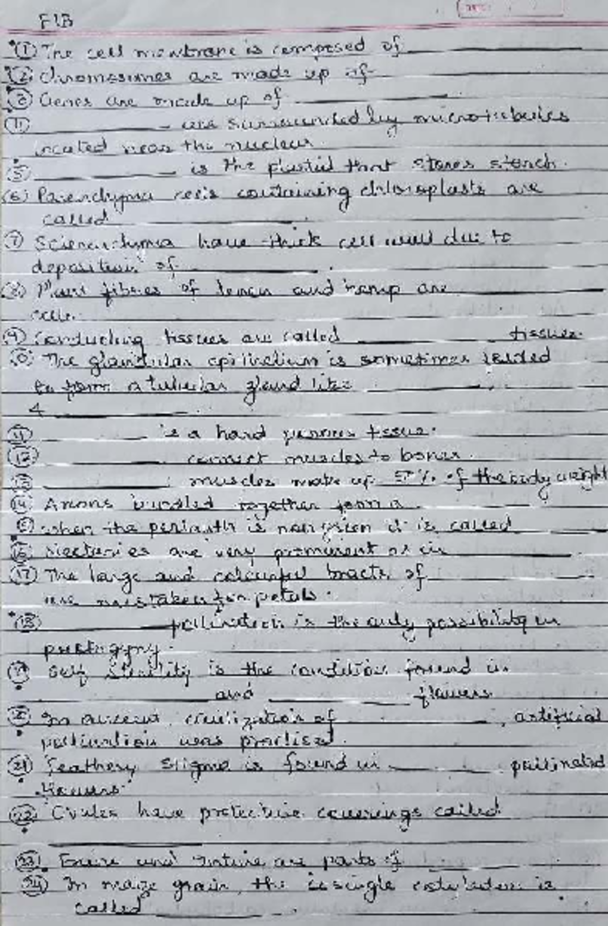 Biology Worksheet 1: Cell Structure and Function Overview - Studocu