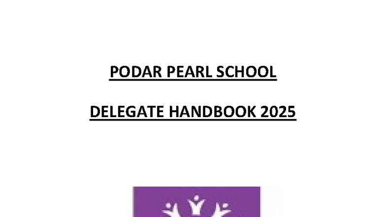 PPS MUN Delegate Handbook 2025: Essential Guidelines and Resources ...