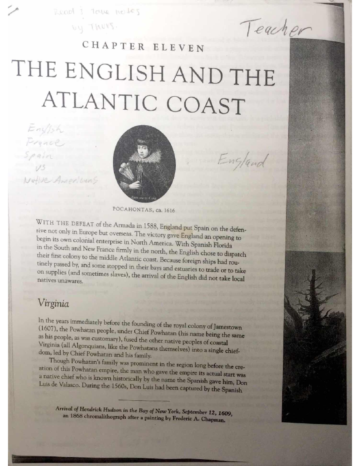 CHAPTER 11: THE ENGLISH AND THE ATLANTIC COAST - SINC C1616 Insights ...