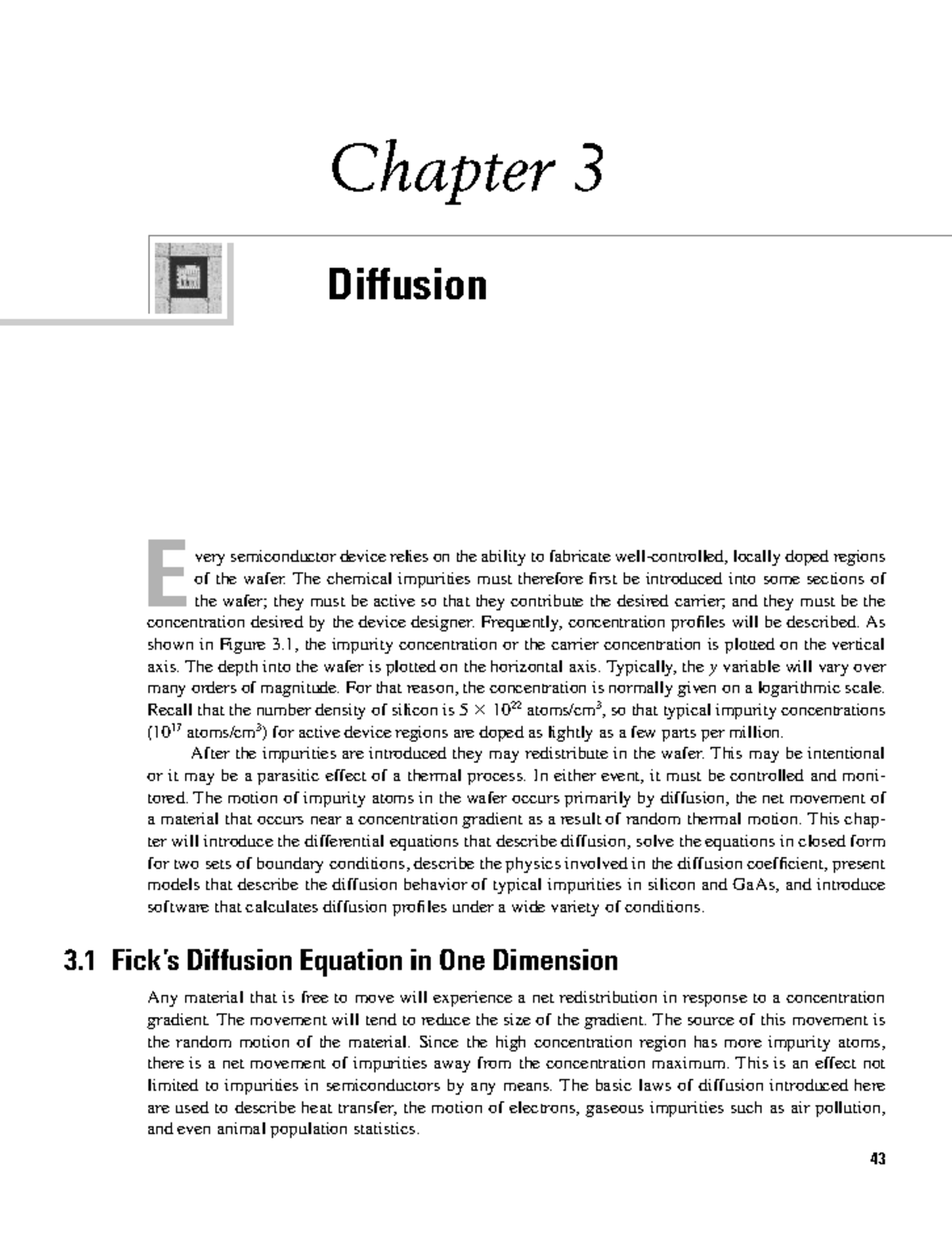 Chapter 3: Diffusion in Semiconductor Fabrication (CongNgheCheTaoIC) - Studocu