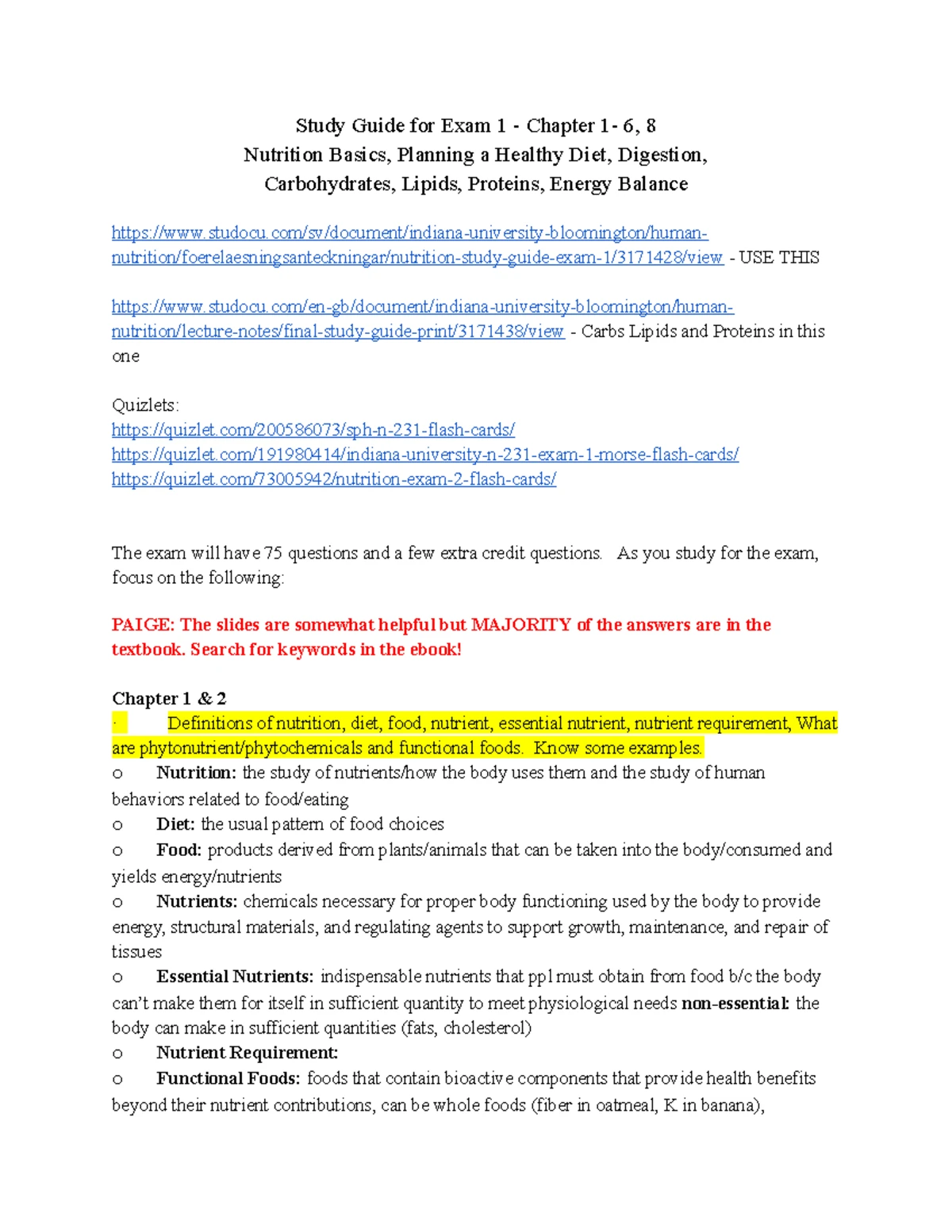 Unit 4 - Milestone 4 - Intro To Nutrition (Unit 4-Milestone 4) Which ...