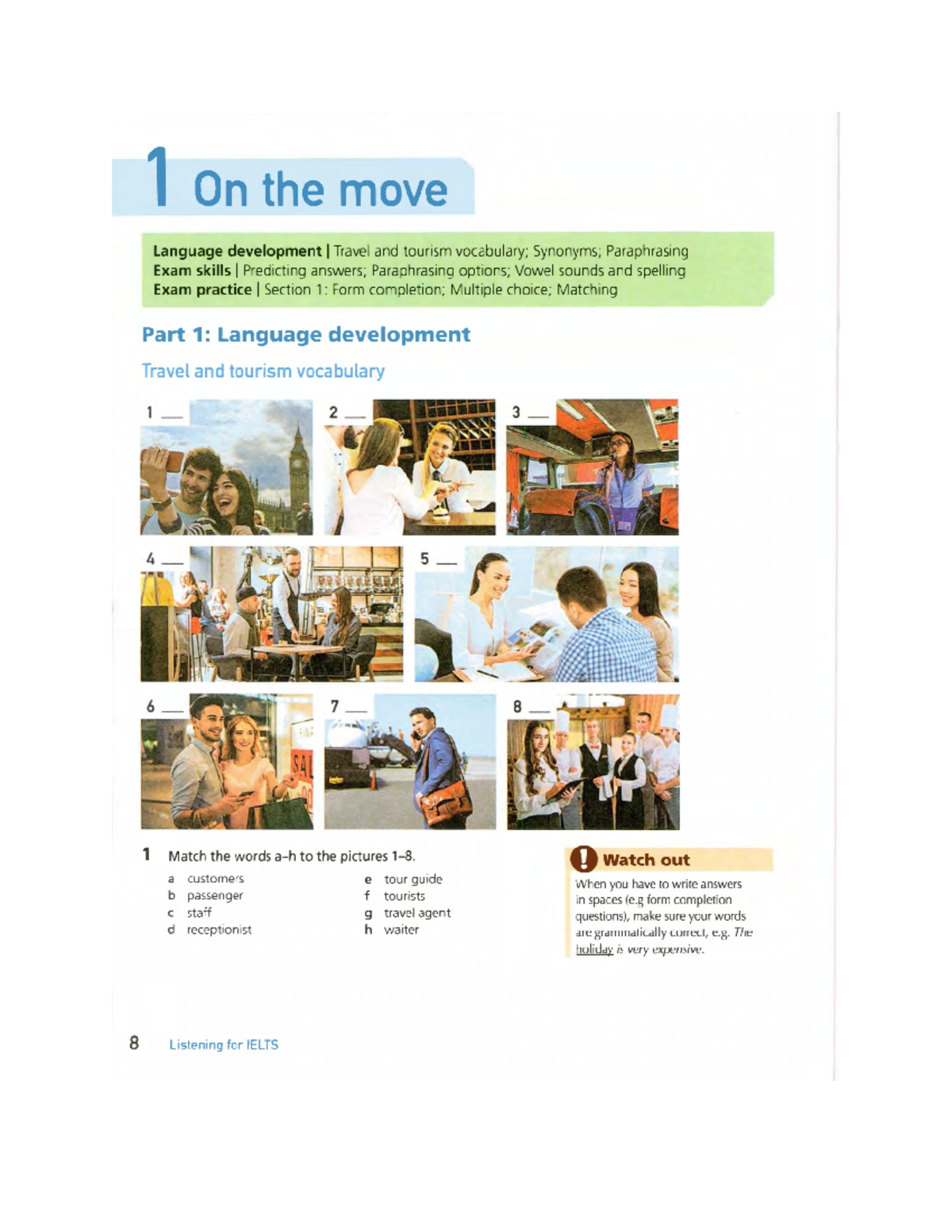 Listening-W1 - Luyện Listening: Paraphrasing & Exam Skills Guide - Studocu