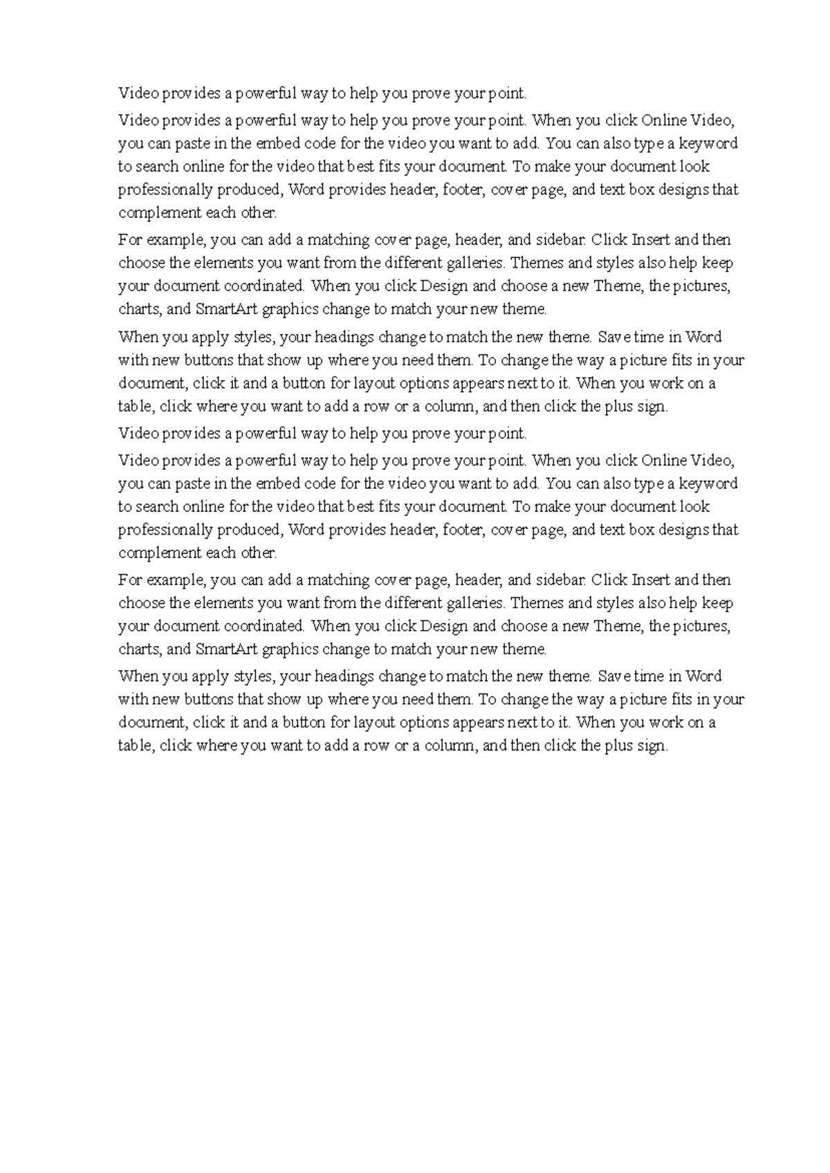 Video Integration Techniques in Word - 5 - Studocu