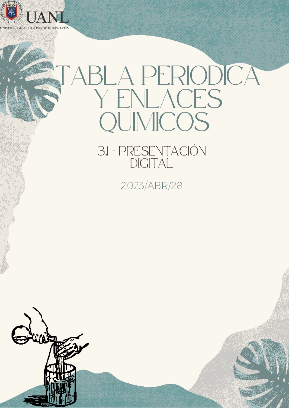 Proyecto de Química: Tabla Periódica y Enlaces Químicos - Studocu