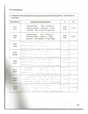 Mass to Mass Lab - chem lab work - Mass-Mass Stoichiometry Purpose: To ...
