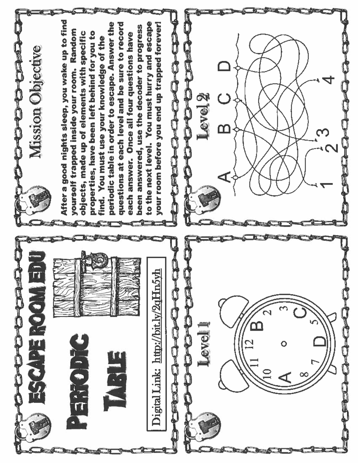 Periodic Table Escape Room Challenge Adventure - Studocu