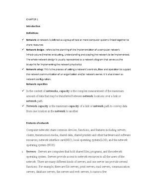 Structured Cabling standard lecture notes - INTRODUCTION TO STRUCTURED ...
