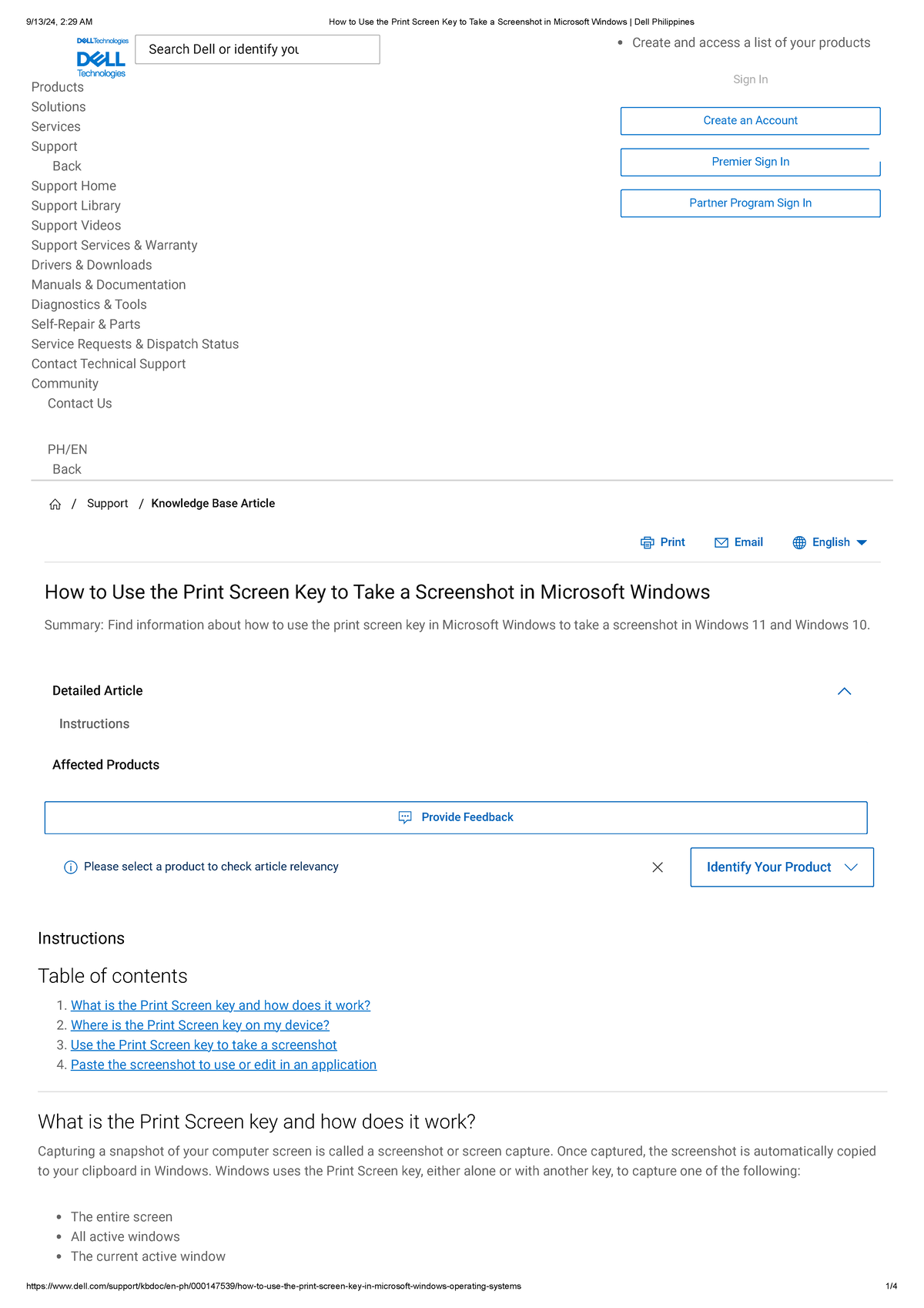 How to Use the Print Screen Key to Take a Screenshot in Microsoft ...