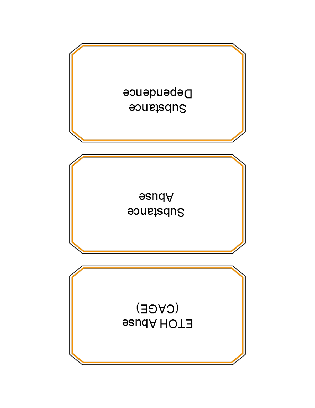 Mnemonics for Addiction and Delirium disorders flashcards - Substance ...