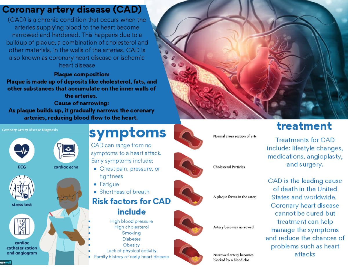 CAD Overview: Symptoms, Risks, and Treatments for Coronary Artery ...