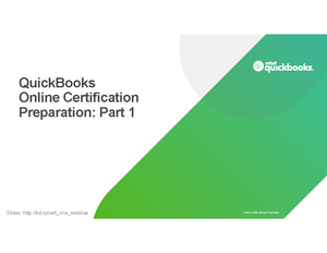 Quick Books Online Certification Exam Answers Questions - 110 ...