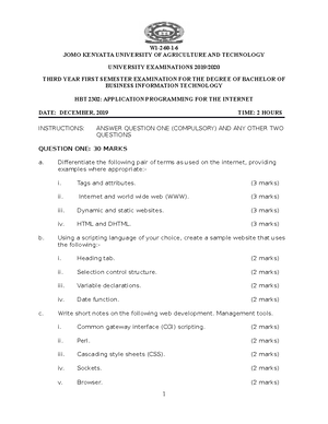 Attachement report sample 2 - A REPORT ON A THREE-MONTH FIELD ATTACHMENT AT MOI UNIVERSITY - Studocu