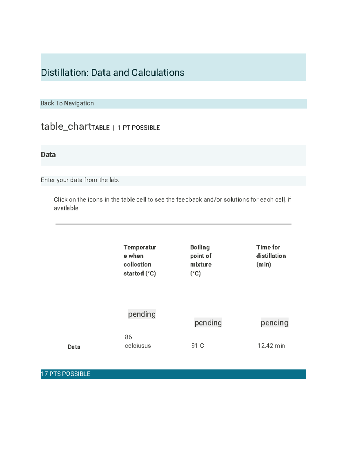 Distillation Lab Report: Data, Analysis & Reflection (CHEM 101) - Studocu
