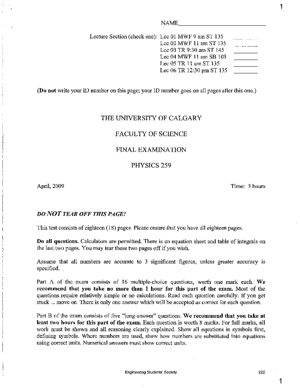 PHYS 259 Roadmaps Final (Shared) - Chemical 505 - Studocu