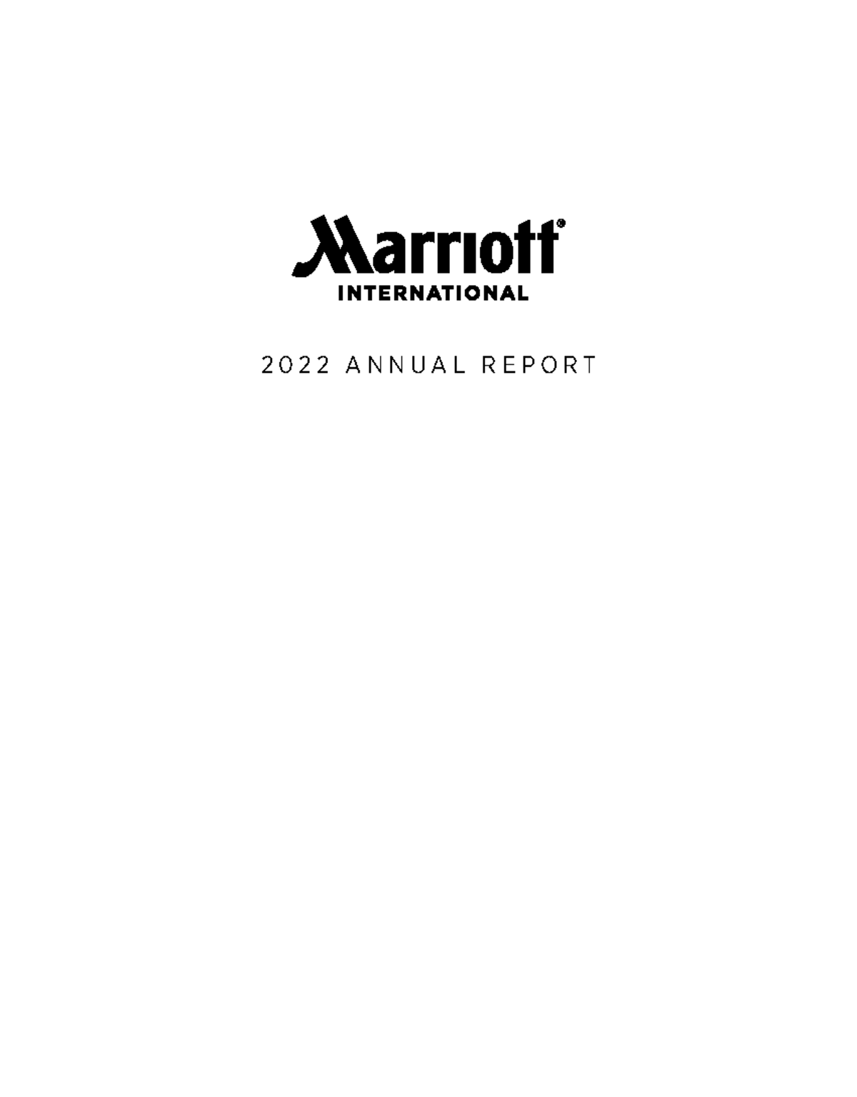Marriott Annual Report 2022: Financial Highlights & Future Outlook ...