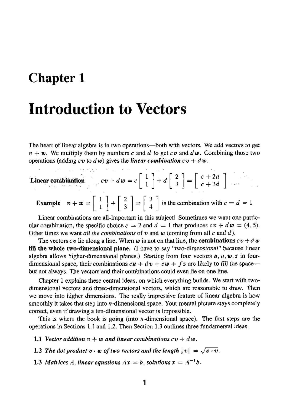 Intro-to-vector - Its a first chapter for book recommended for algerba ...