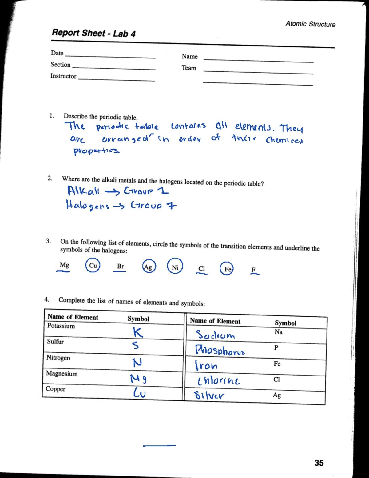 Chemistry 101: Lab Report on Volume, Mass, and Density Measurements ...