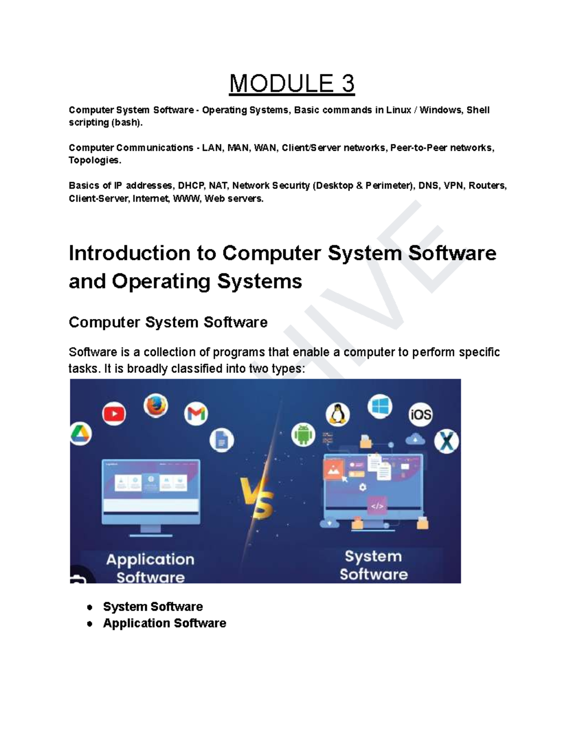 Final Exam Notes: Foundations of Computing (CS101) - From Hardware to ...