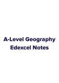 Edexcel A-Level Geography: Regenerating Places In-Depth Notes - Studocu