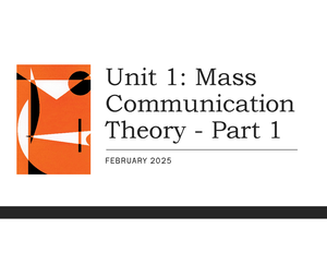 Mass Communication Theories: A Comprehensive Overview and Analysis ...