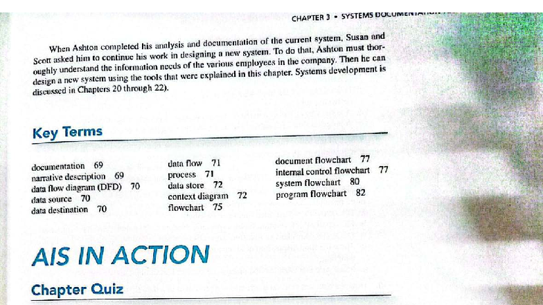 CHAPTER 3 SYSTEMS DOCUMENTATION TECHNIQUES - AIS 12th Edition - Studocu