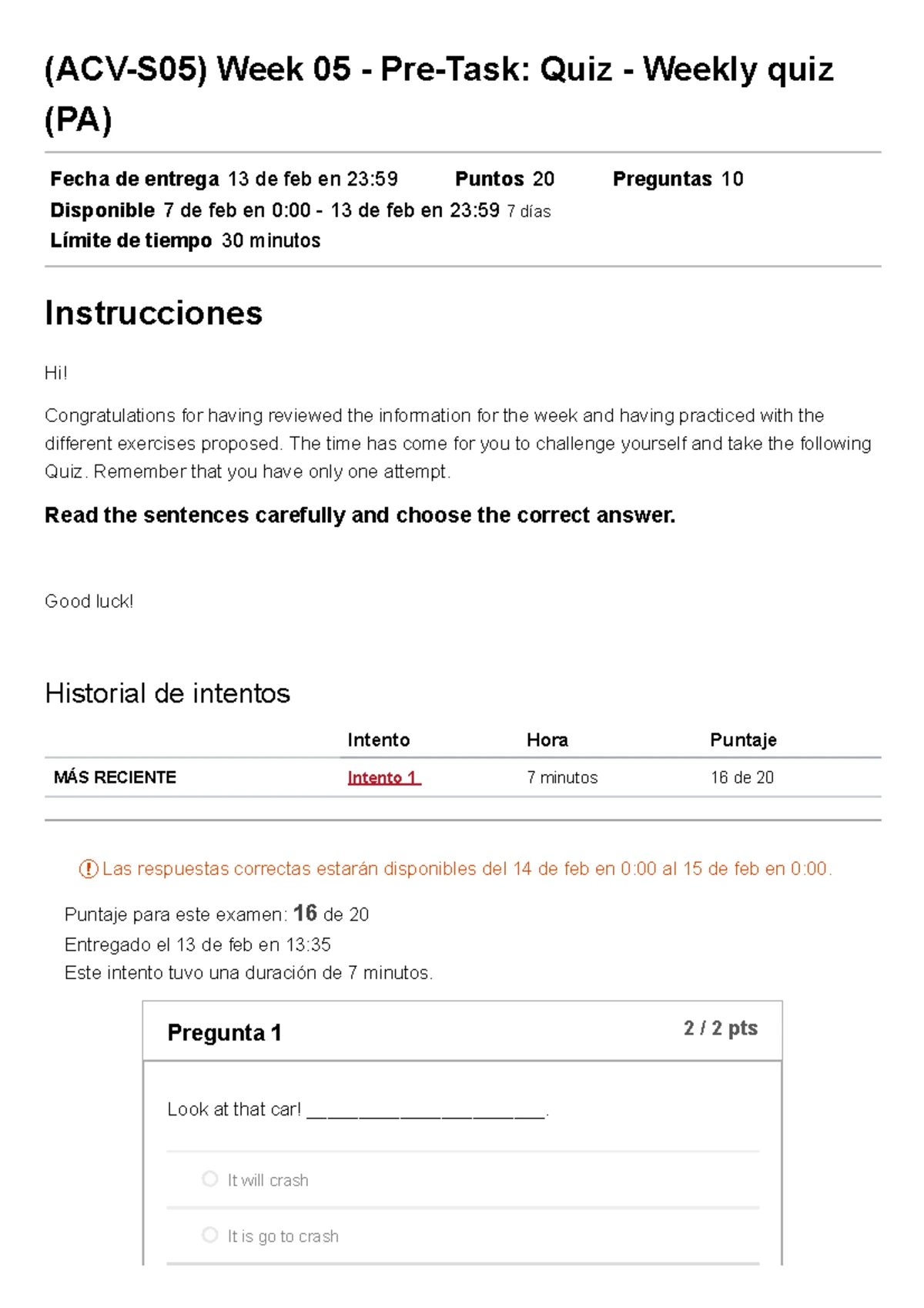 UTP Evaluaciones: Quiz sobre Resoluciones de Año Nuevo - Studocu
