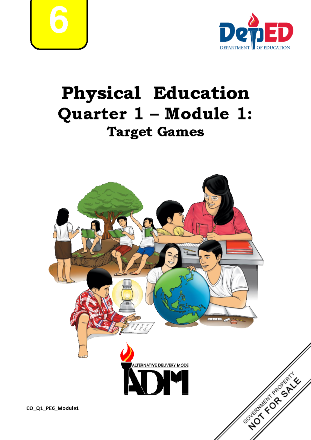 PE6 Q1 Module 1 Target-Games v2 - Physical Education Quarter 1 – Module ...