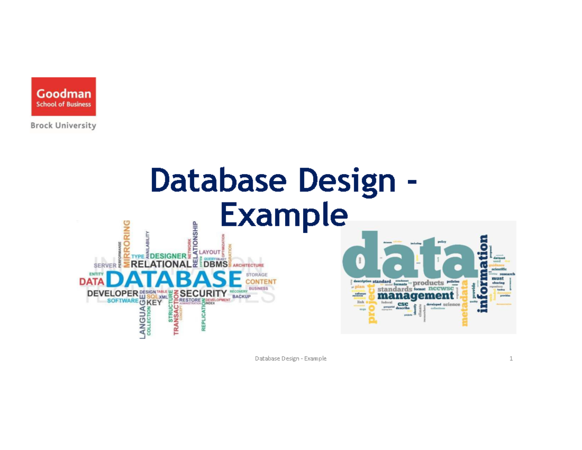Lecture 3b - Database Design Example: Tiny College ERD Development - Studocu