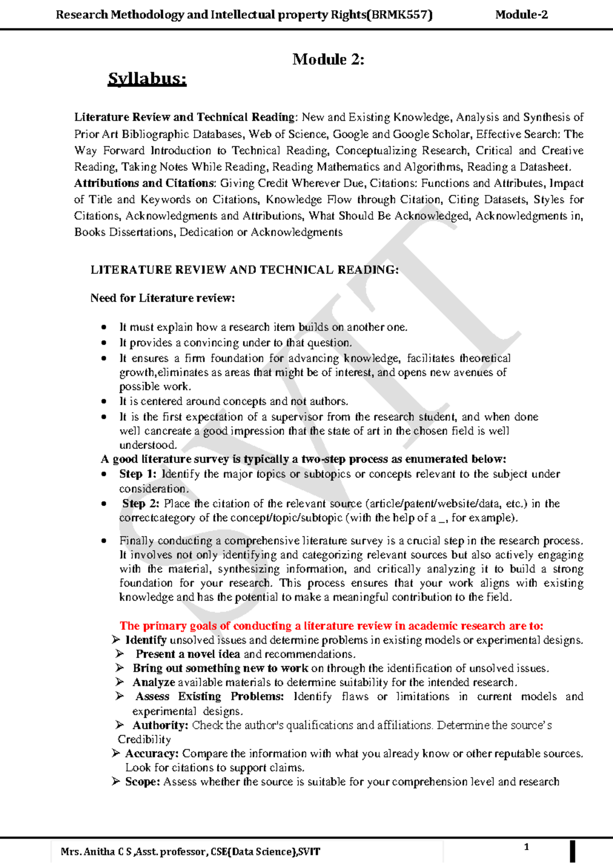 Research Methodology and Intellectual Property Rights (BRMK557 ...