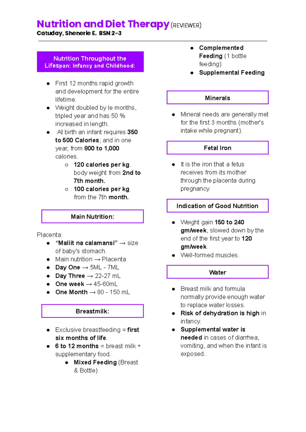 NDT Reviewer Finals: Nutrition and Diet Therapy Across the Lifespan ...