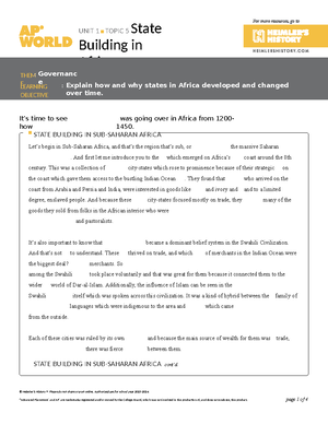 AP World Unit 1 Topic 3 Noteguide - UNIT 1 TOPIC 3 Developments in ...