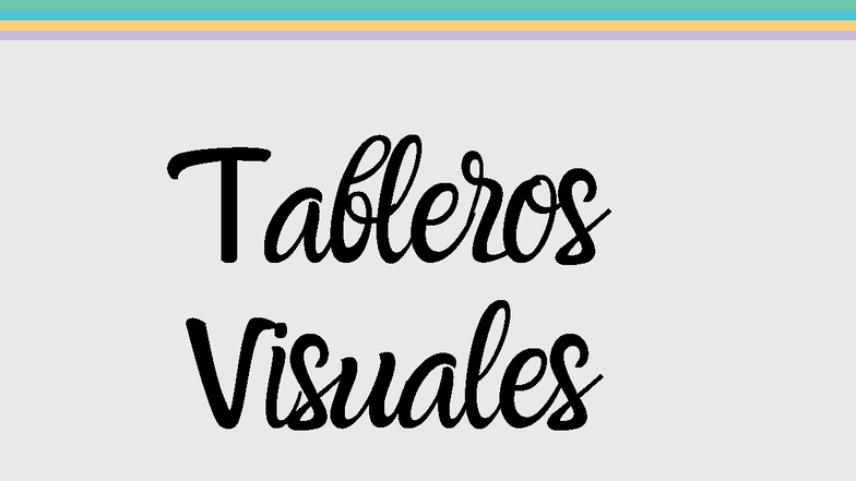 Tableros+ Visual-A4pdf - Tableros Visuales PARA IMPRIMIR EN TAMAÑO A Mes: MIÉRCOLES JUEVES LUNES ...