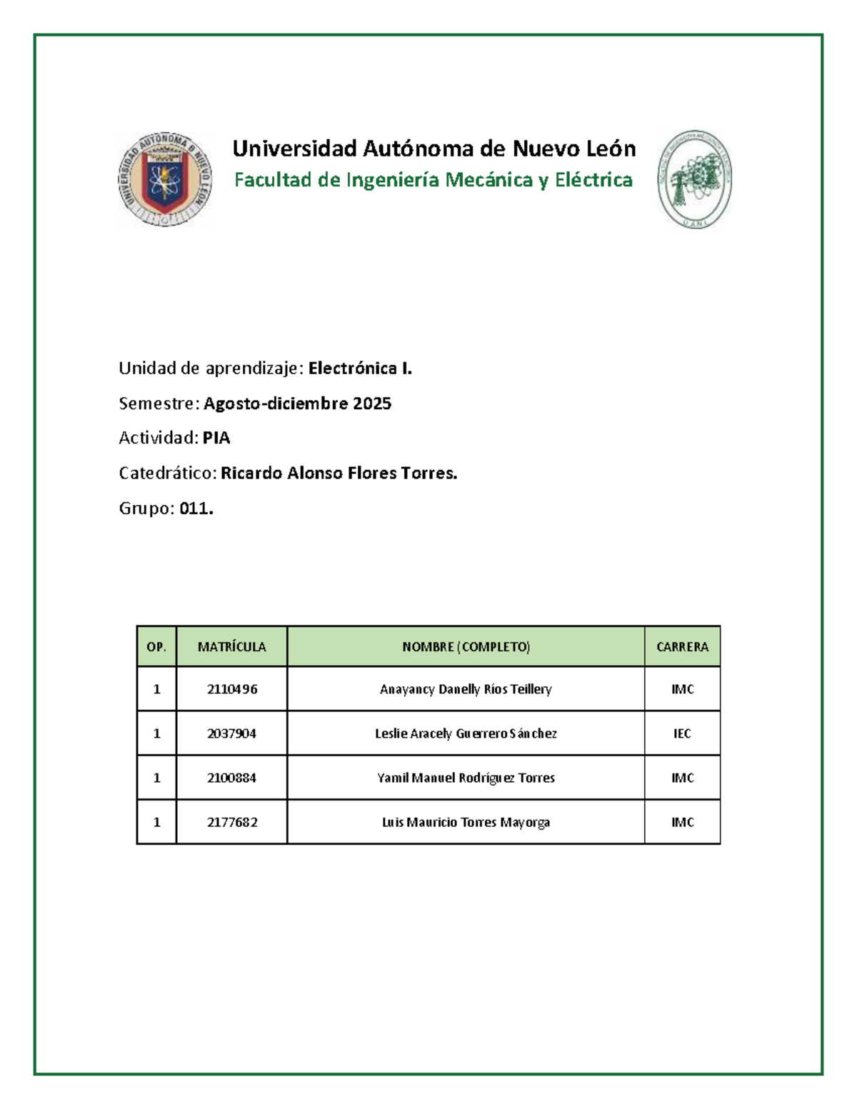 Diseño y Construcción de Amplificadores de Audio - PIA ELEC - Studocu