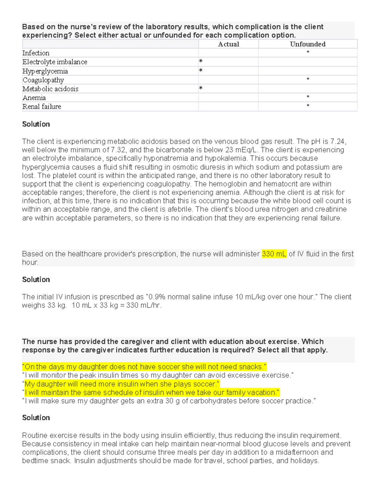 Module 14 NSG222 NCLEX Pediatric Case Study Analysis - Studocu