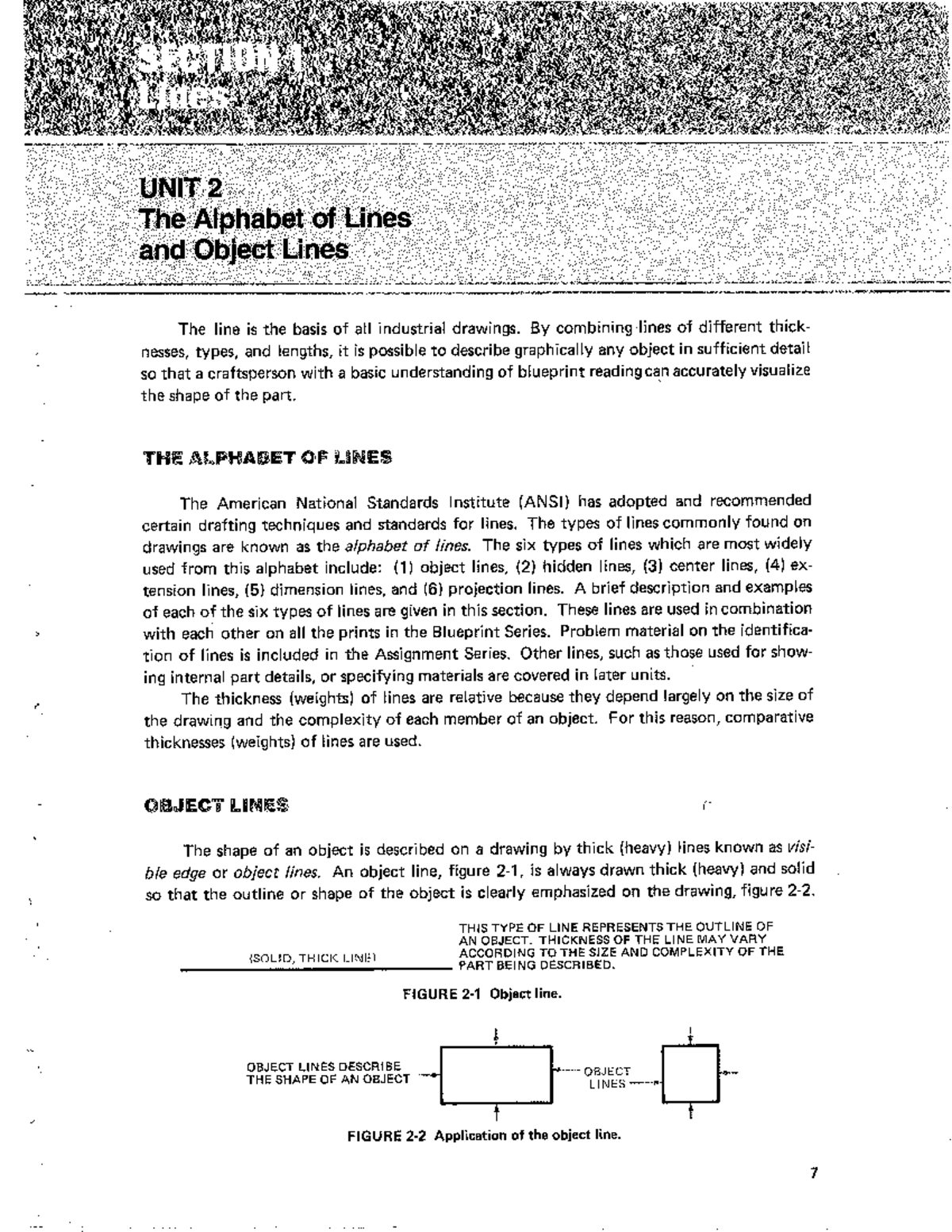 Unit 2: The Alphabet of Lines & Object Lines Overview - Studocu