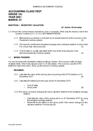 Business Studies P2 hlayiso - SECOND CHANCE MATRIC SUPPORT PROGRAMME ...