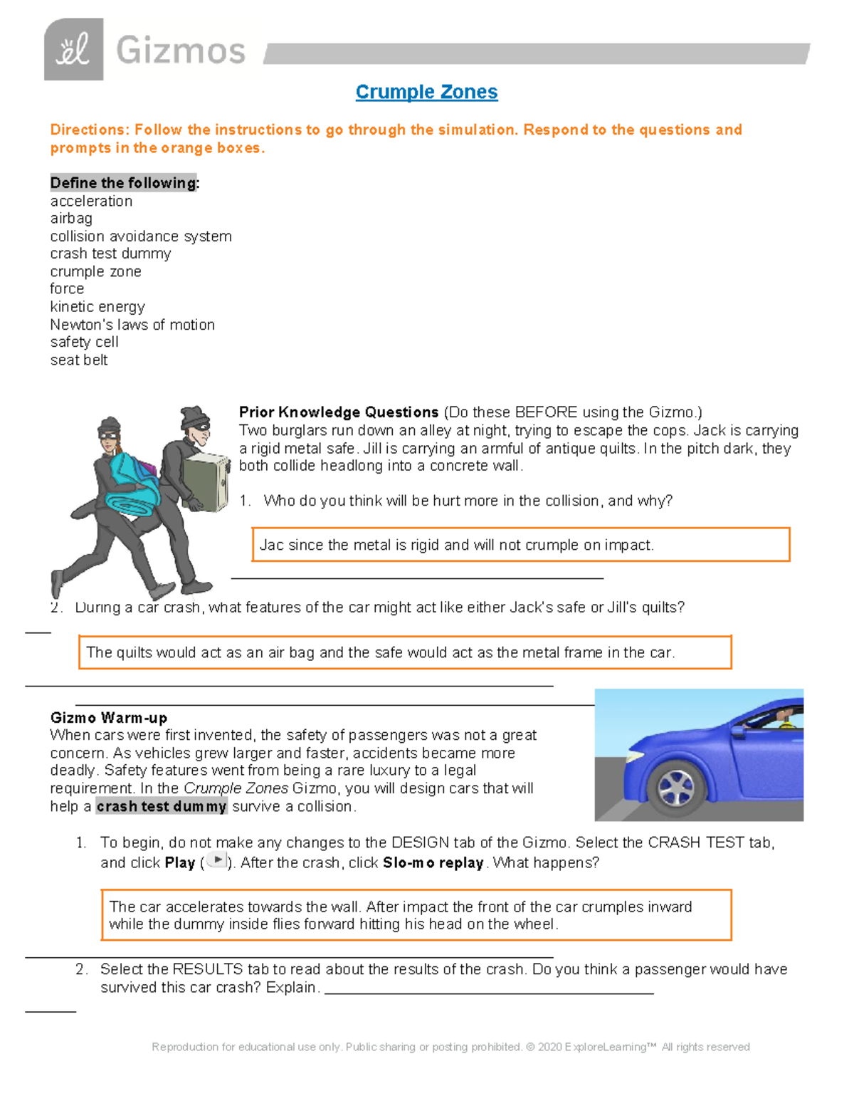Crumple Zones Simulation: Understanding Vehicle Safety Features - Studocu
