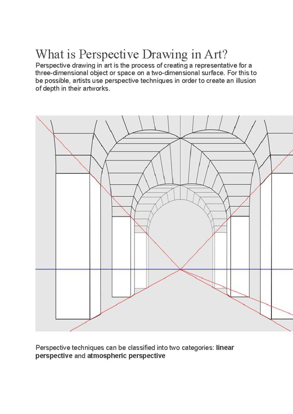 DDV UNIT-I: Understanding Perspective Drawing Techniques - Studocu