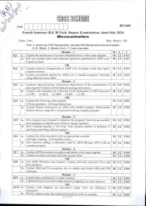 DMS(BCS405A) MQPsolved - Model Question Paper Set - 1 with effect from ...