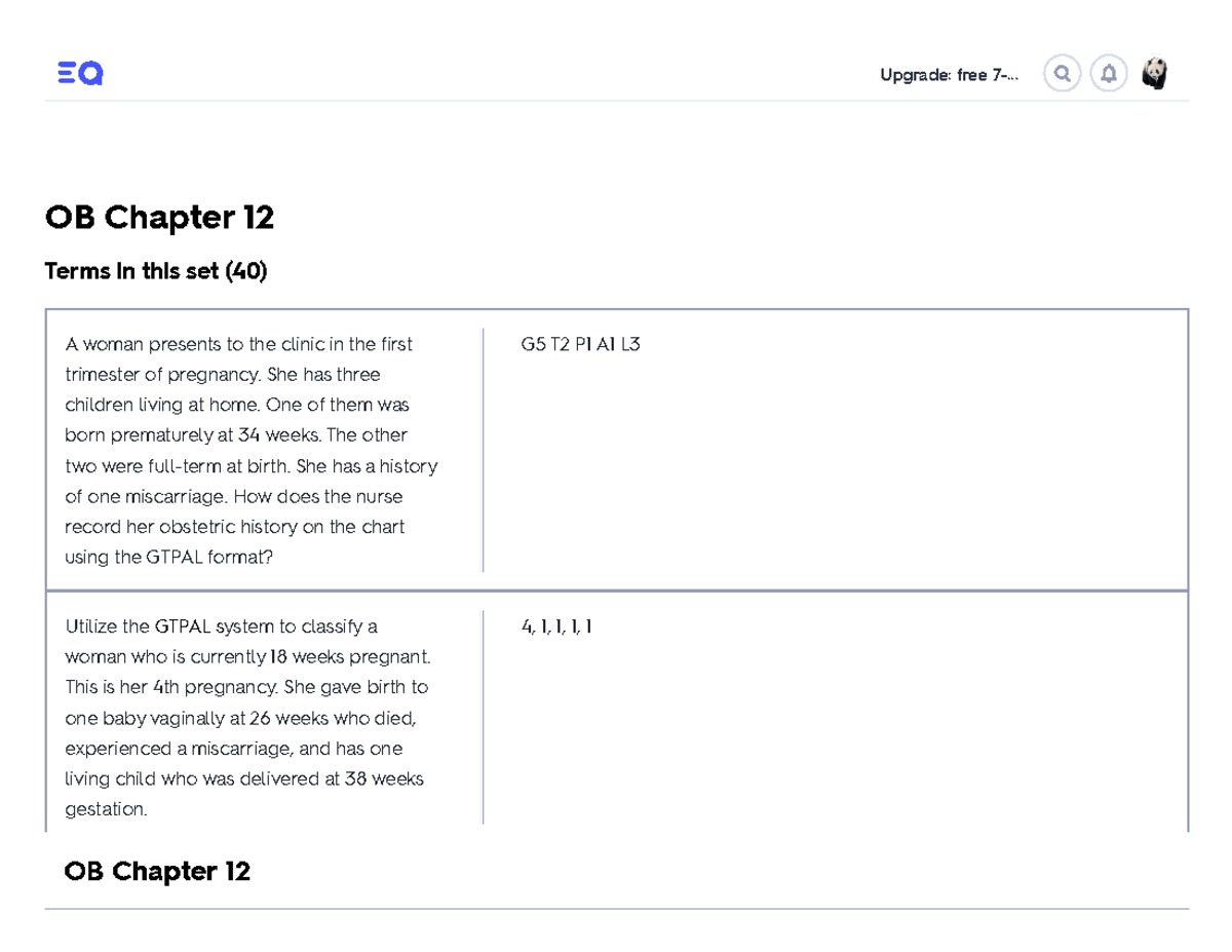 OB Chapter 12 Flashcards: Essential Terms and Concepts Quizlet - Studocu