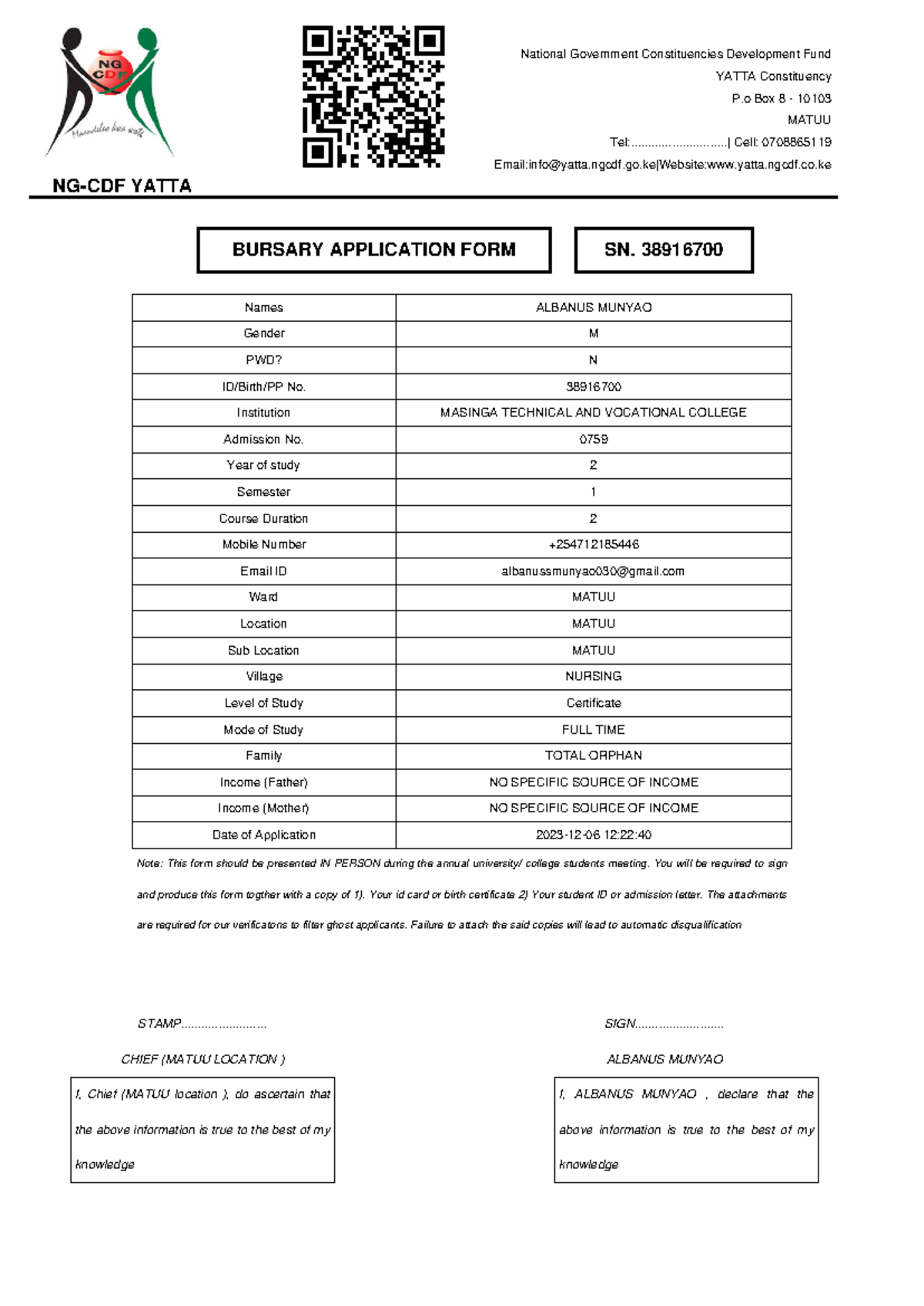 Doc - National Government Constituencies Development Fund YATTA ...